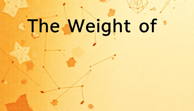 The Weight of Memory - Echoes of Time: A Melancholic Journey Through ...