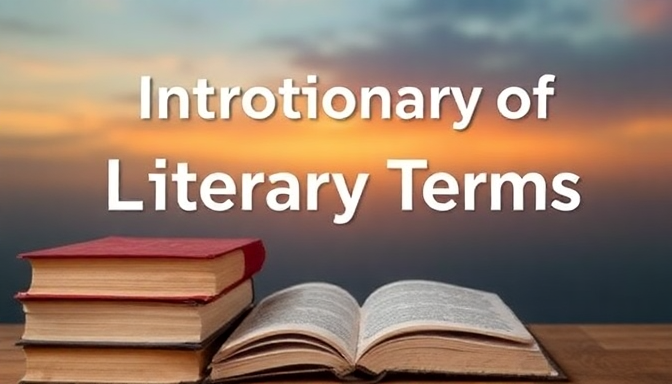 Introduction to Literary Terms - The Dictionary of Literary Terms: A ...
