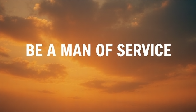 Introduction: Redefining Masculinity - Be a Man of Service: Redefining ...