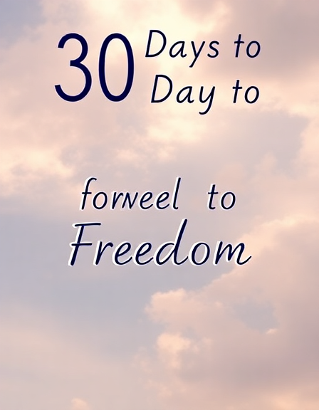 30 Days to Freedom: A Journey of Forgiveness and Self-Renewal by ...