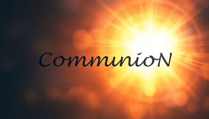 The Importance of Communion - The Communion of the Holy Spirit: A Guide ...