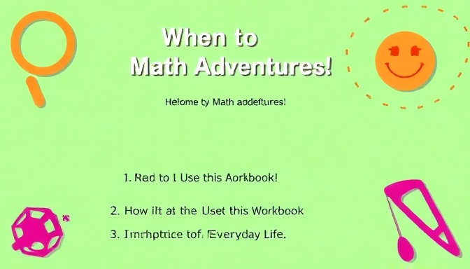 Introduction to Math Adventures - Math Adventures: A Fun Workbook for ...