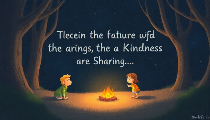 Lessons of Kindness and Sharing - The Little Glow | FastRead