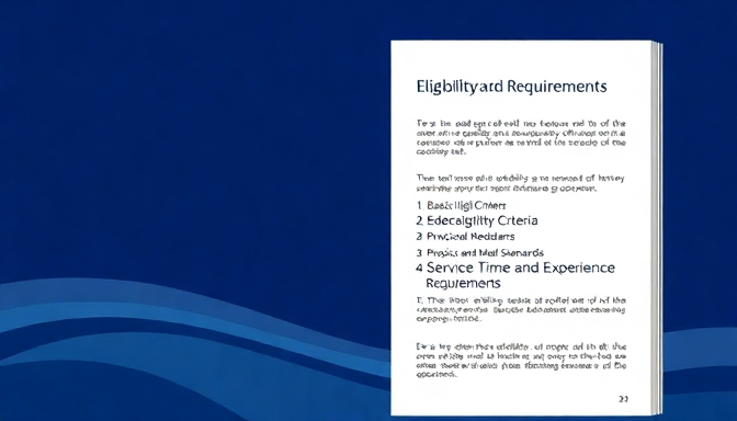 Eligibility and Requirements - The Warrant Officer Path: A Guide for ...