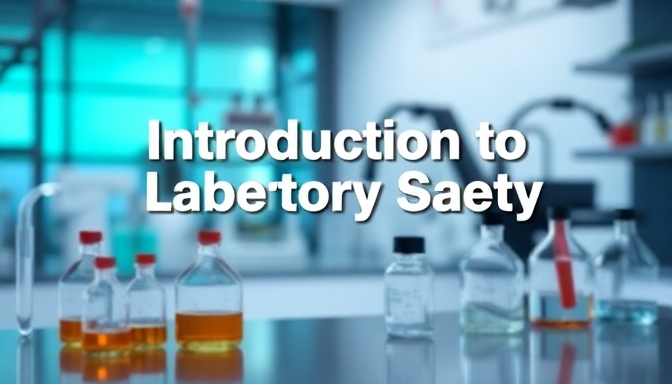 Introduction to Laboratory Safety - Safety First: A Guide to Laboratory ...