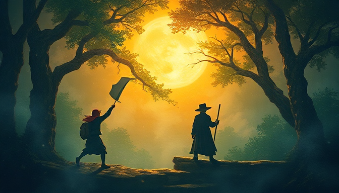 The Call to Adventure - The Celestial Blade: A Love Forged in Chaos | FastRead